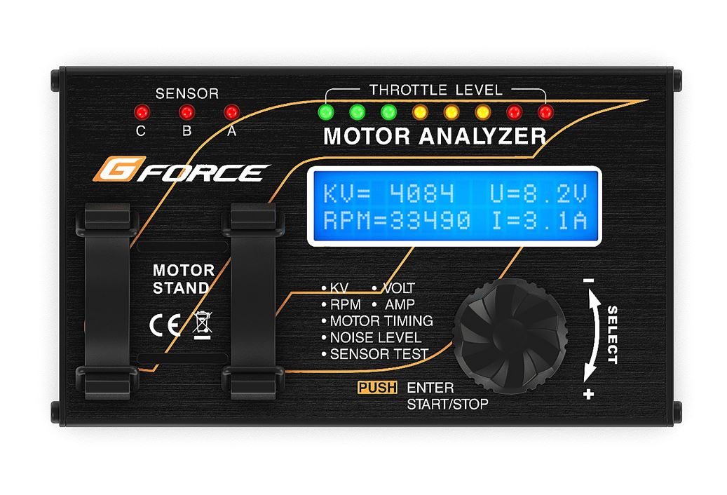 G-FORCE MOTOR ANALYZER - Your Battery Buddy